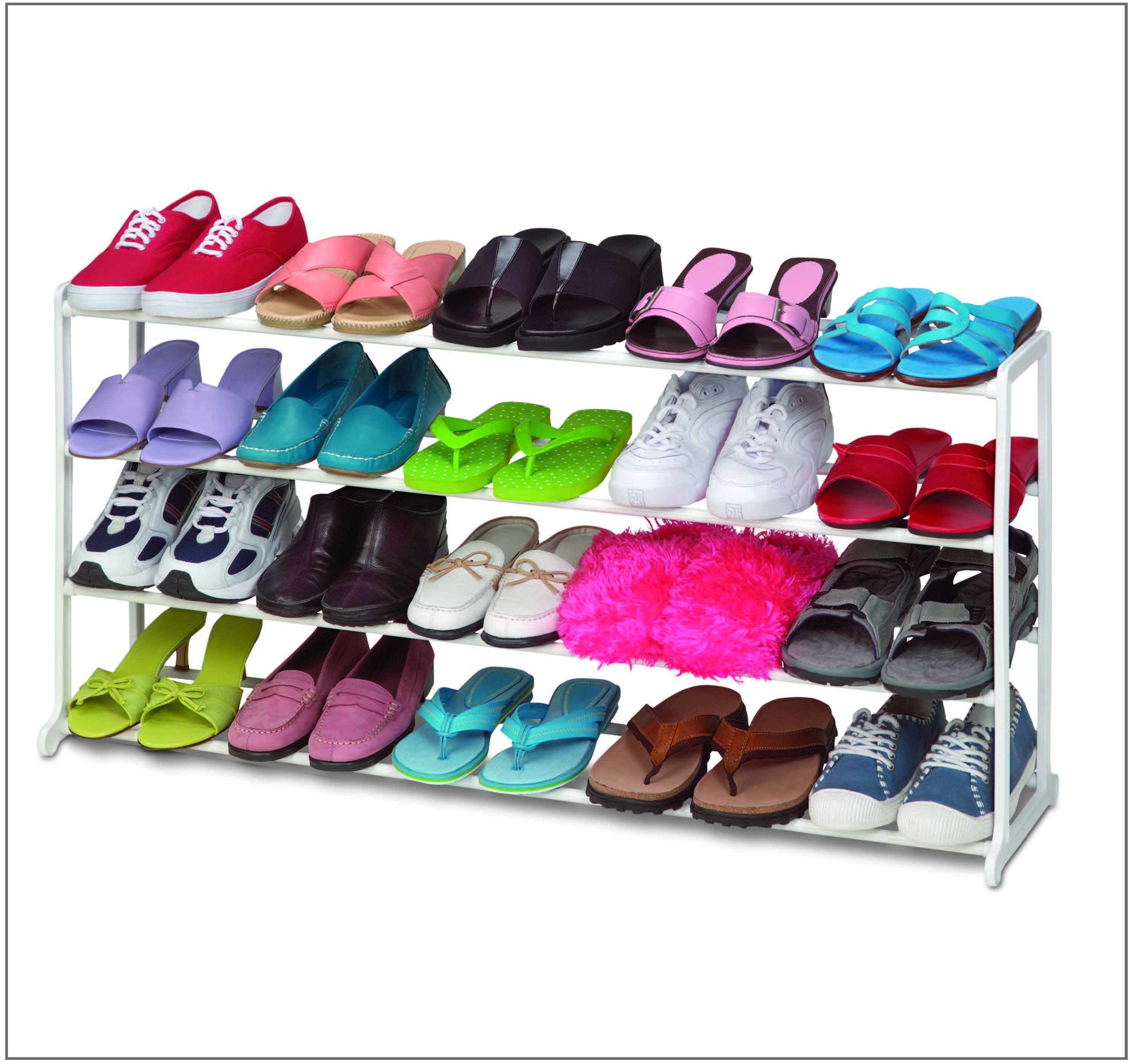 20 Pair Shoe Rack | Merrick Engineering