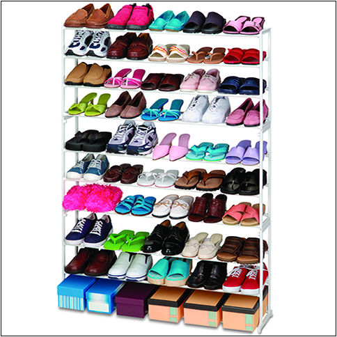 50 Pair Shoe Rack | Merrick Engineering